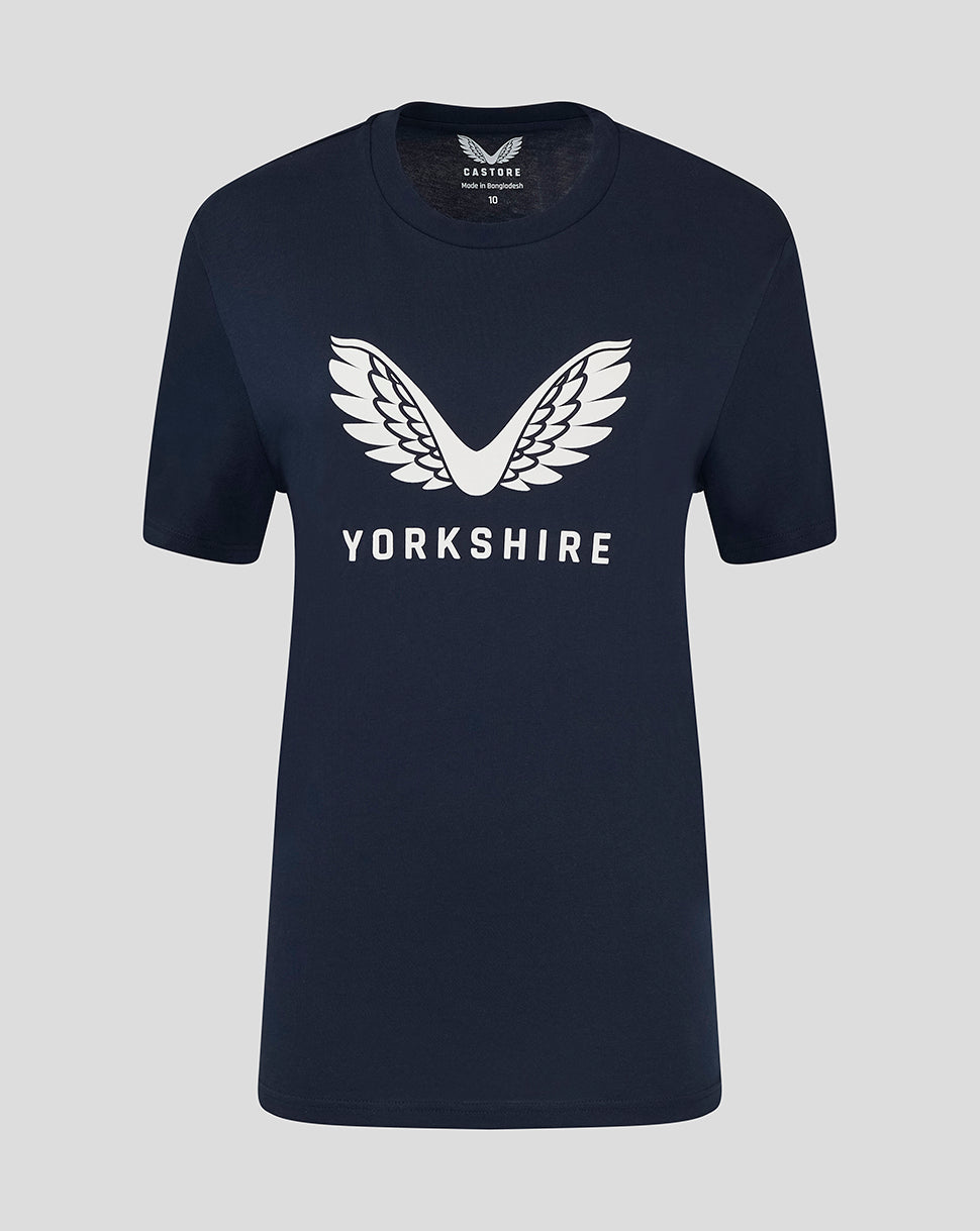 Womens Yorkshire Large Castore Logo Tee